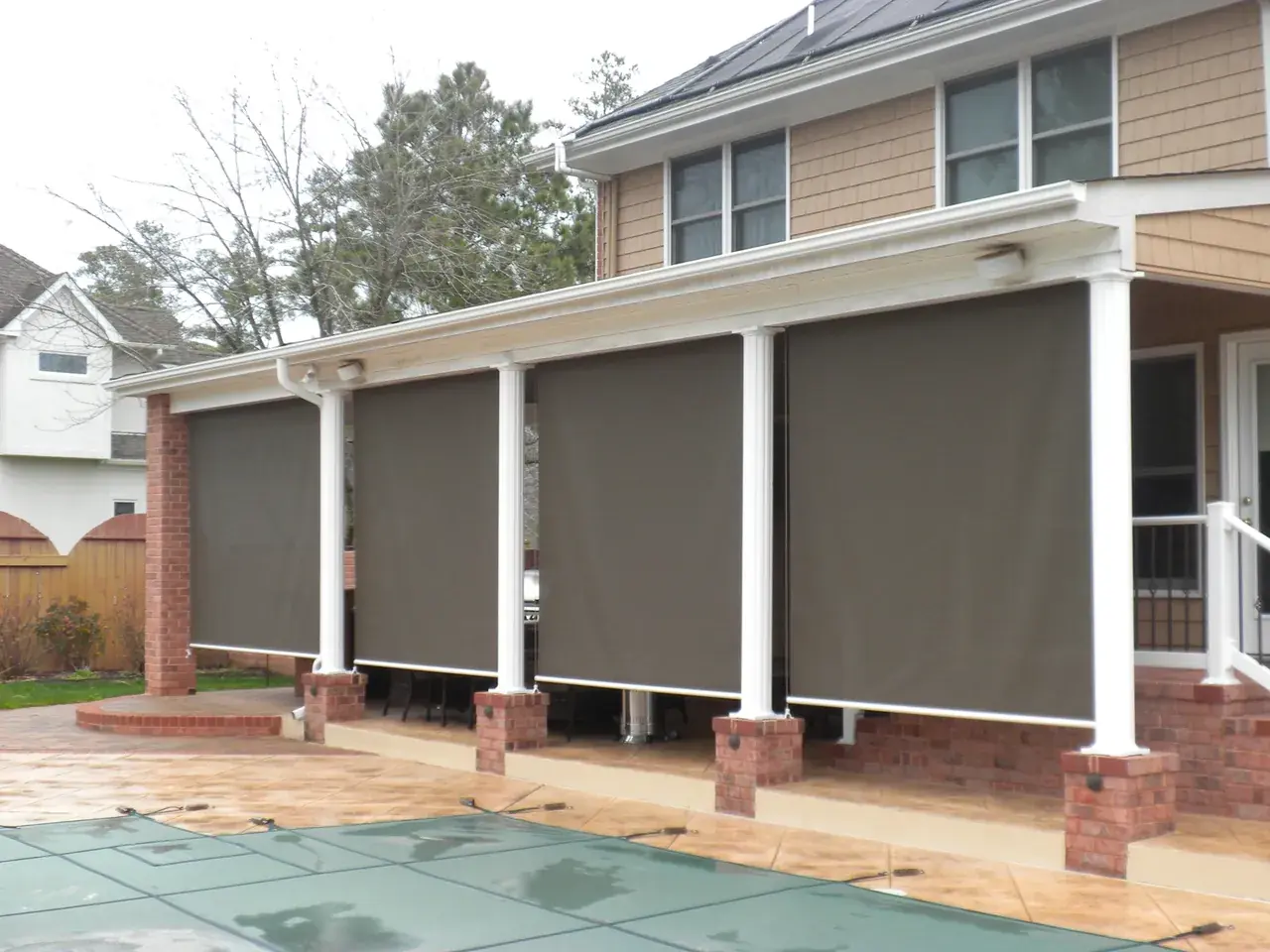 Custom Solar Shades for Patios & Windows | Bellus Terra